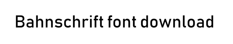 Bahnschrift font - Dafont