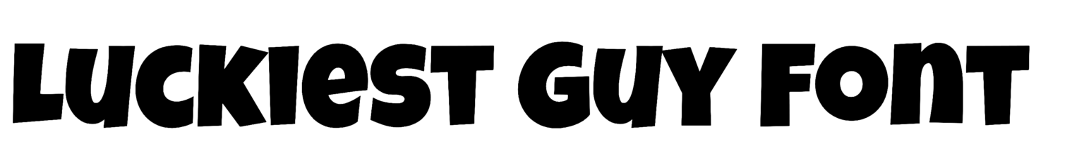 Luckiest Guy font - Dafont