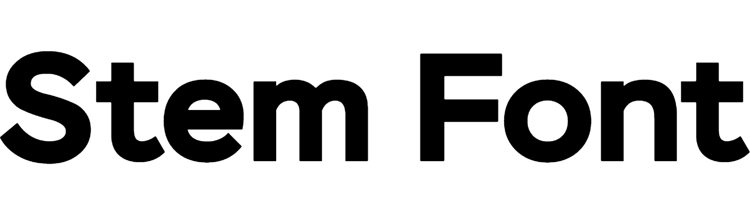 Stem Font - Dafont