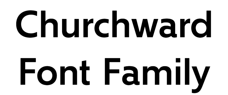 Churchward Font - Dafont