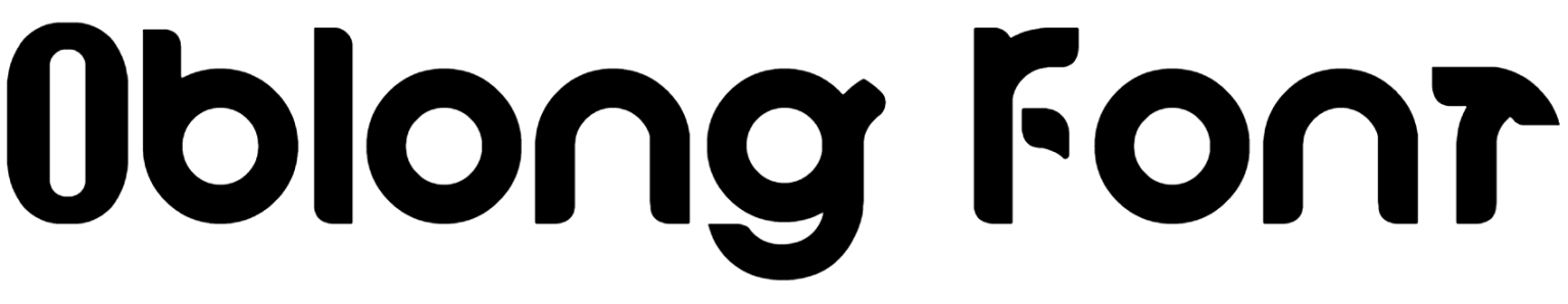 Oblong Font - Dafont