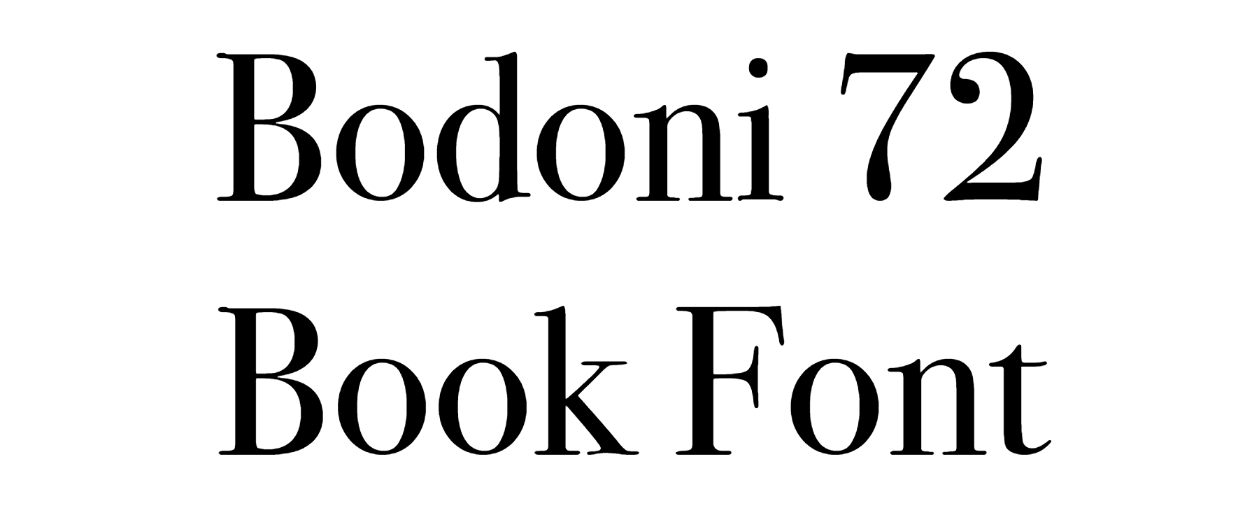 Bodoni 72 Book Font - Dafont